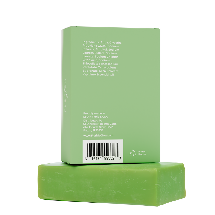 Handmade Key Lime Soap | Florida Glow